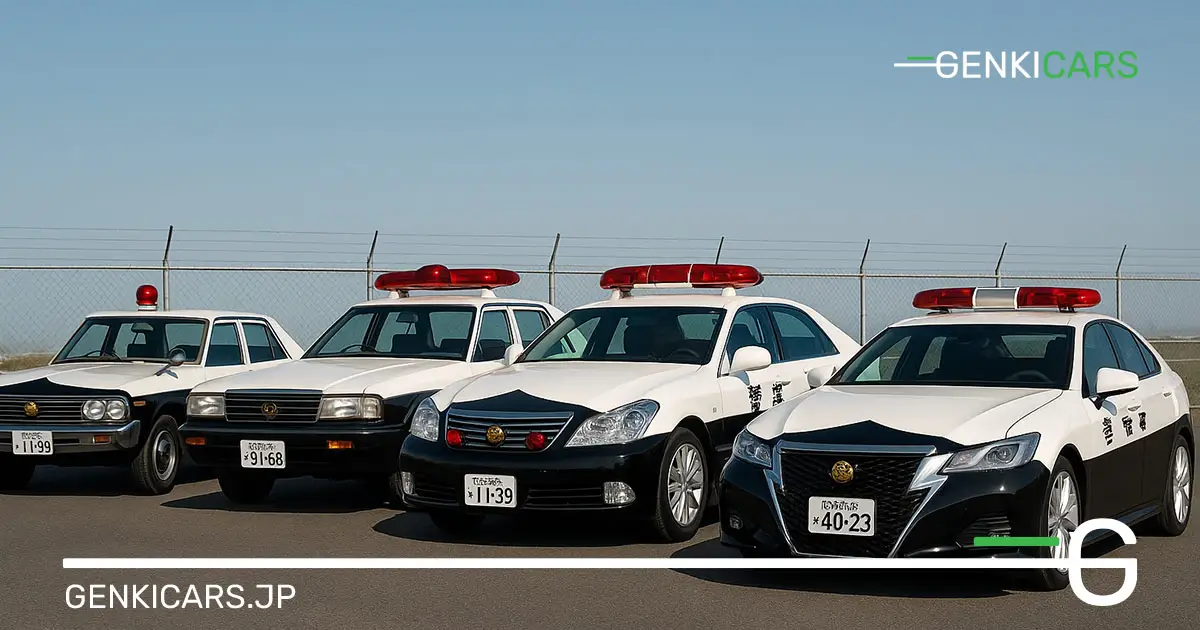 Japanese Police Cars: Evolution and History Since 1949